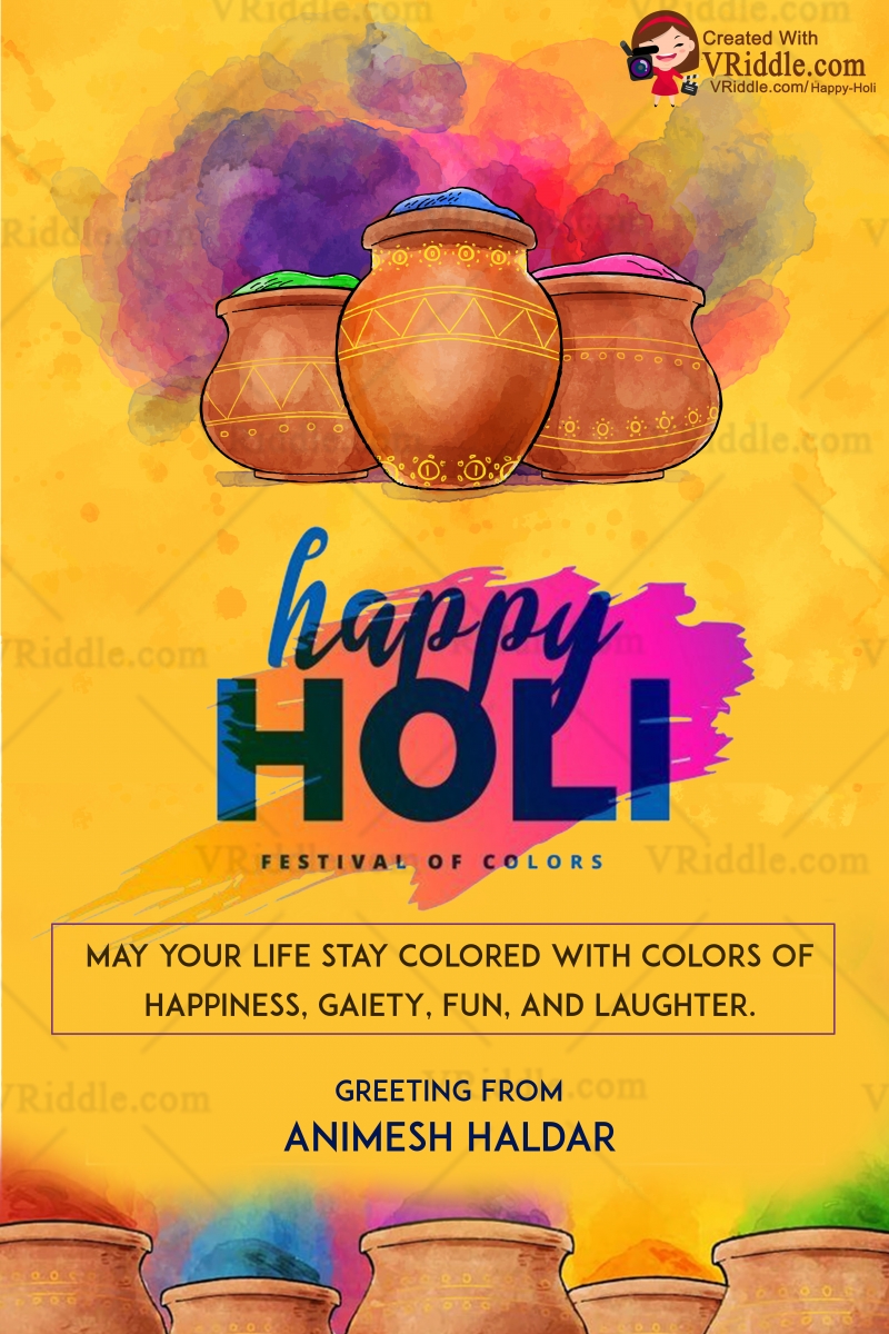 Holi Greetings and Wishes Videos – VRiddle
