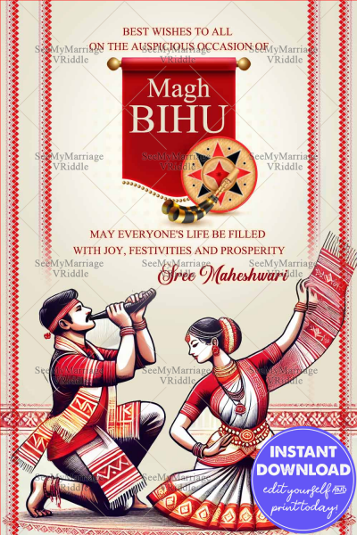Magh Bihu Wishes | Celebrate Tradition and Prosperity – VRiddle